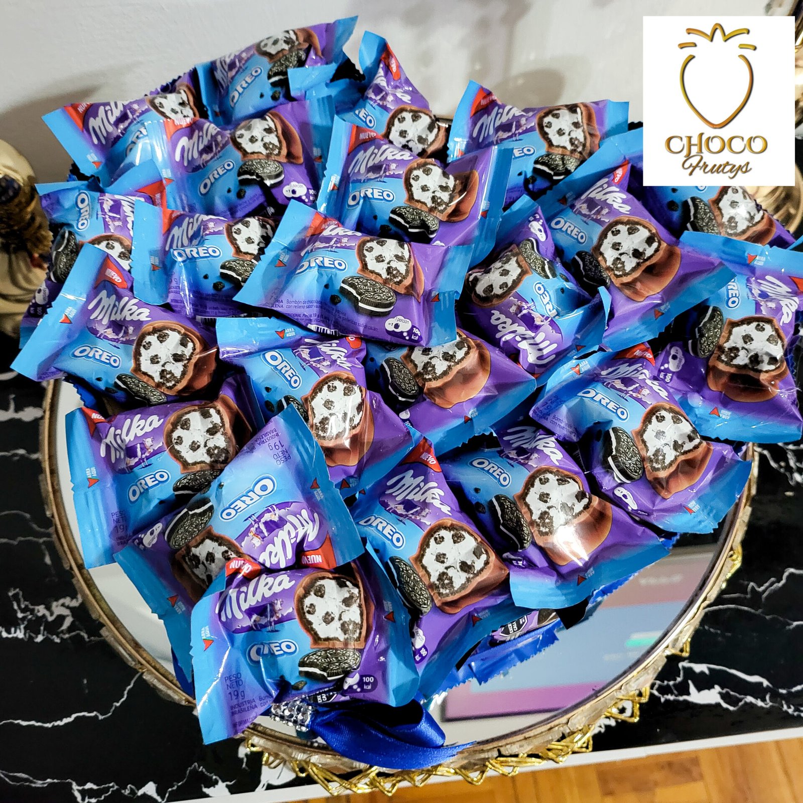 Corazón Milka - Regalos en Argentina | Chocofrutys